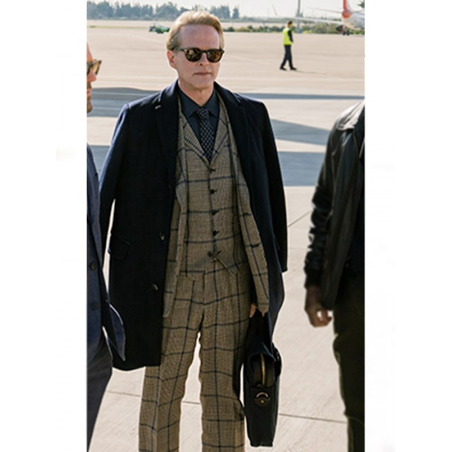 Operation Fortune Nathan Black Coat | AmericaSuits